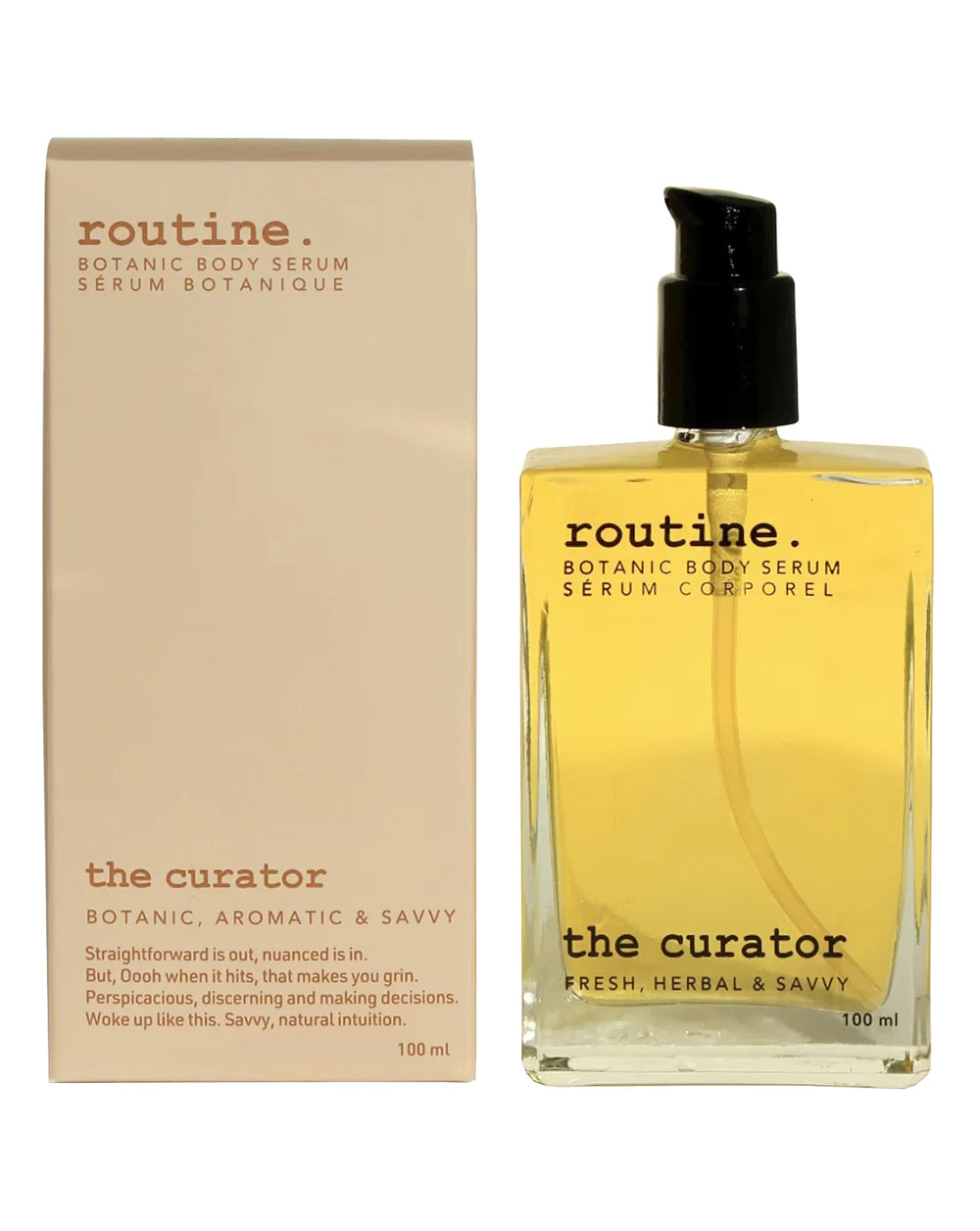 ROUTINE THE CURATOR BOTANIC BODY SERUM (100ML) – TurF